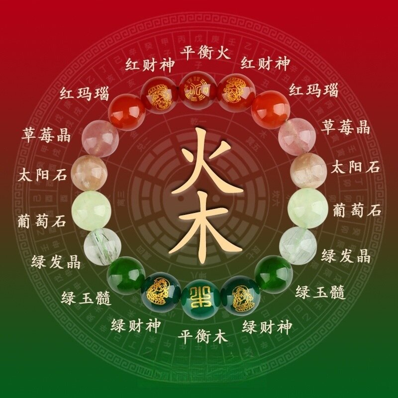 YM Mall Браслеты из бусин Халцедон фиолетовый Ручная работа Мудрость