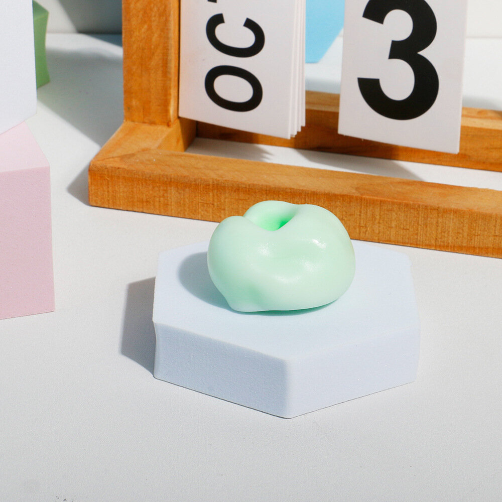 Игрушка-антистресс из рисовой муки «Снежная кожа», медленно восстанавливающая форму, мягкий мяч-сквиш, формовочный