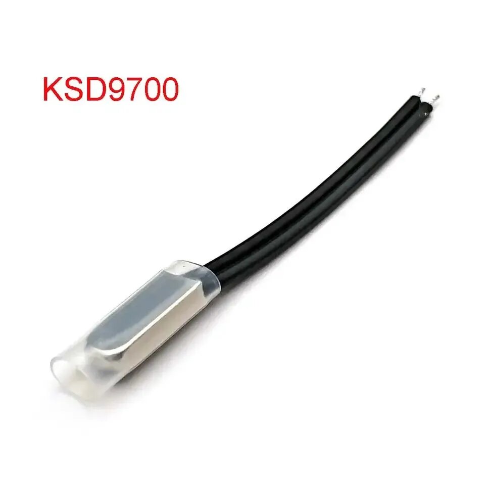 Термостат 50C, KSD9700 250 Вольт 5 Ампер, термостатический переключатель из биметаллического диска, закрывающийся (Normally Closed, N/C), тепловой защитник.