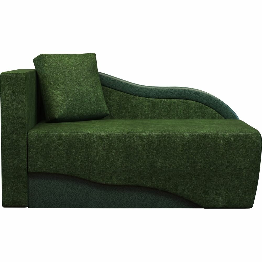 Диван кушетка Наш Диван Малютка А16 велюр зеленый