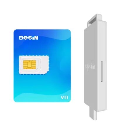 Адаптер 9eSIM V0 Esim, совместимый с Android и IOS, поддерживает переключение STK, а также же, как Estk, 5ber и X 3) V0 with card reader