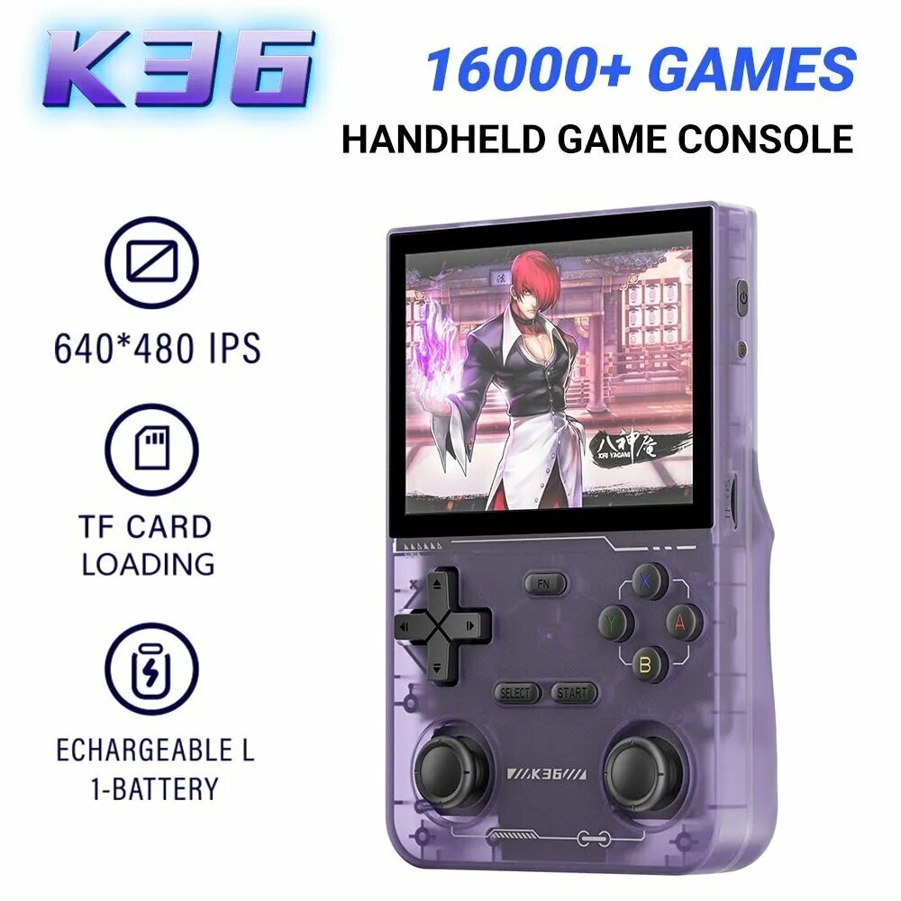 Игровая приставка K36 консоль с 16000 топовыми ретро и ПК играми