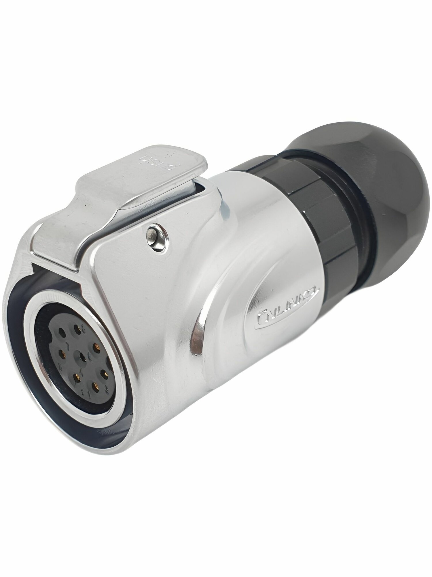 Разъем CNLINKO LP-16 8-пиновый, 8pin, штекер, мама, IP67