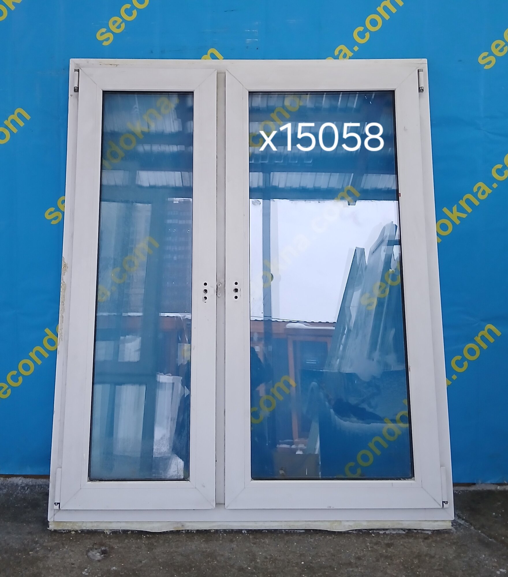 Пластиковое окно Б/У 1420(в)х1180(ш)