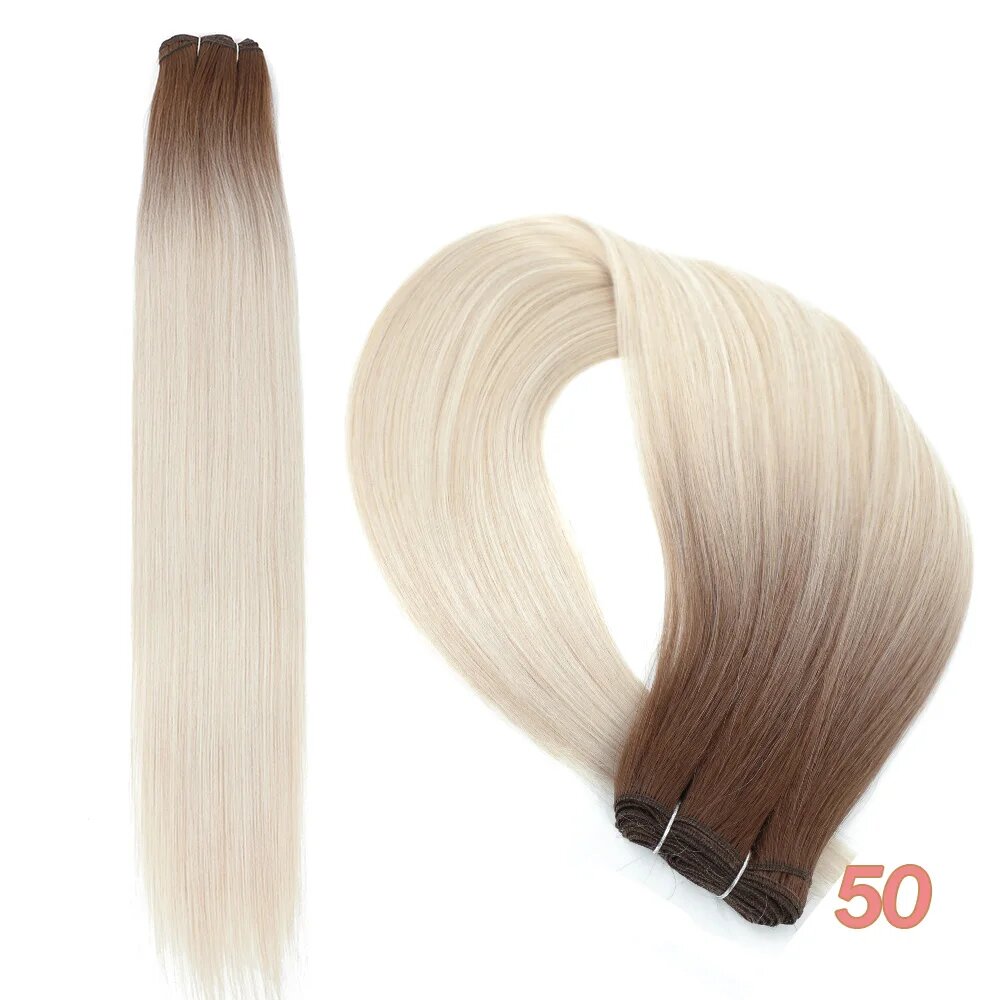 Синтетические пучки для наращивания lulalatoo 30 дюймов кофейно-оранжевые прямые 80cm-32inches, 50