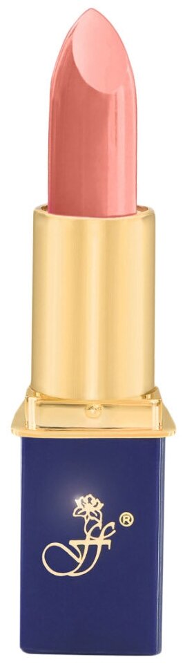 Помада FFleur L24 100A, стойкая, увлажняющая, матовая, розовая