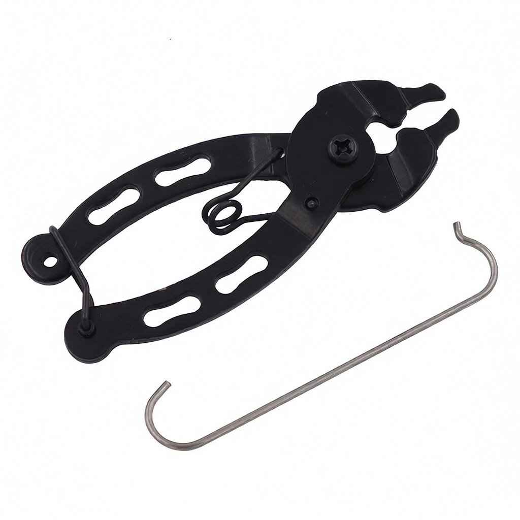 CANSUCC Инструмент для цепи велосипеда Master Link Pliers Quick Link Remover Open & Close Chain Wrench, модель T31/ T32 (выбор), черный цвет, материал сталь, размер T31: 92 * 30 * 13мм, T32: 93 * 43 * 13мм, вес T31: 43.5г, T32: 39г, 1 шт.