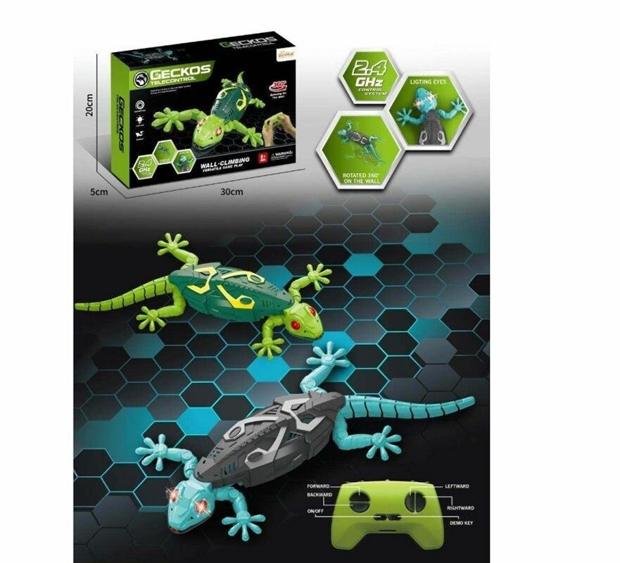 Интерактивная игрушка Ящерица на радиоуправлении SM51S в коробке