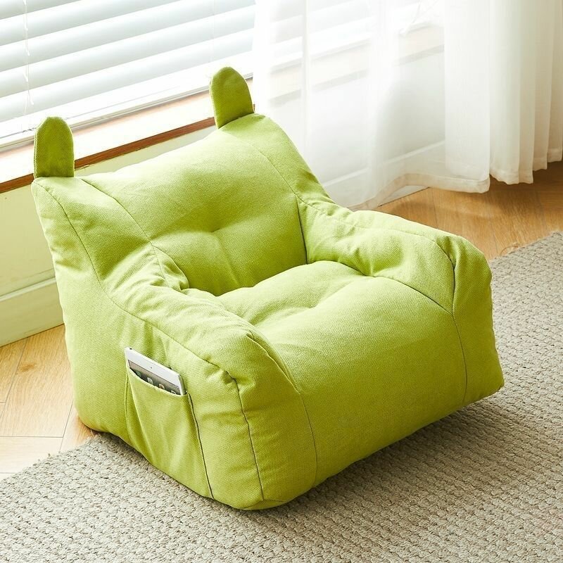 Детский диван, на котором можно сидеть и лежать, маленький диван-кресло в виде медвежонка для младенцев, мальчиков и девочек, милый мультяшный стул для детей