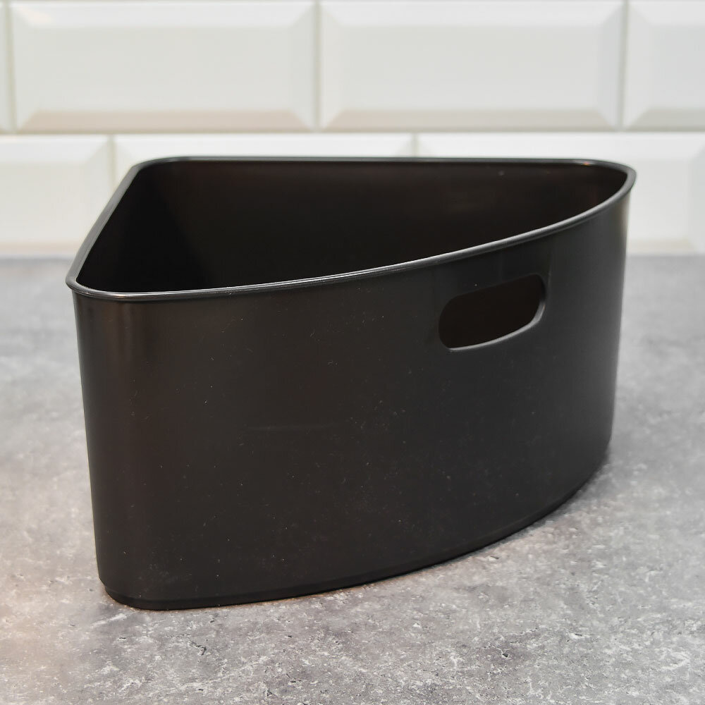 Корзина 3.8л 289*220*121мм "Agraba", базальт