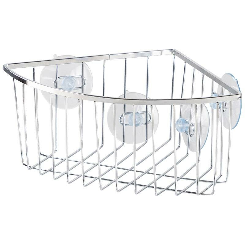 Корзинка угловая для ванной комнаты COZY-CB-1 (12.18.24) рыжий КОТ