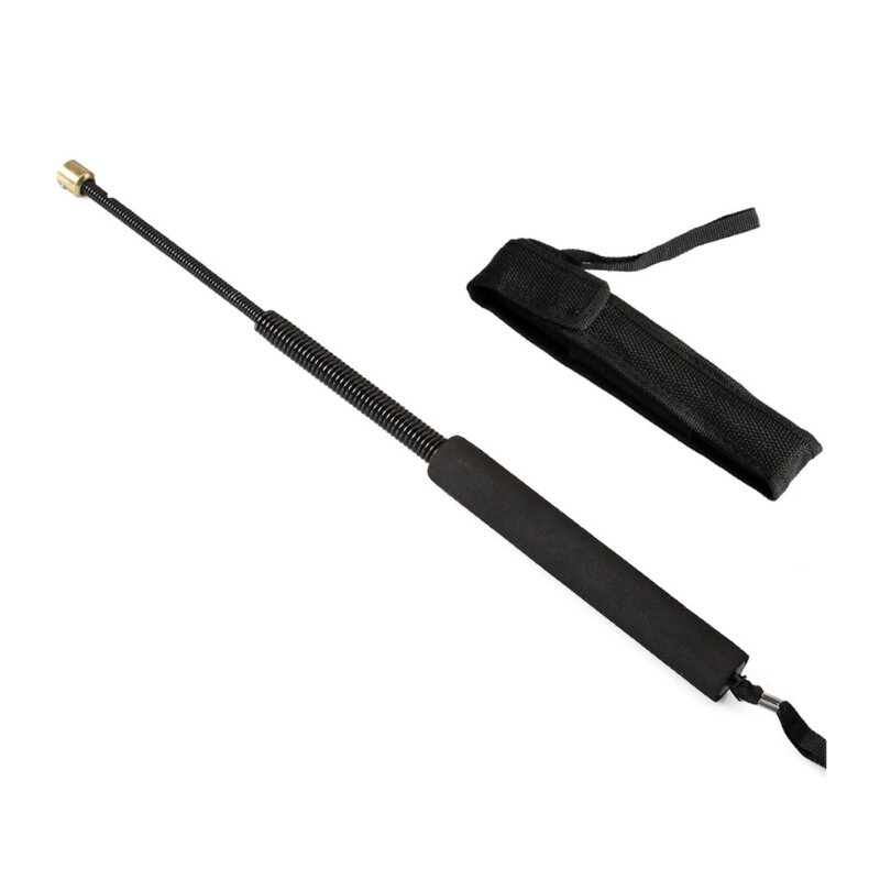 3-Секционная Телескопическая Штанга Легкие Пружинные Стальные Шесты Защита Защитные Дубинки Палка для Наружного Снаряжения Выживания