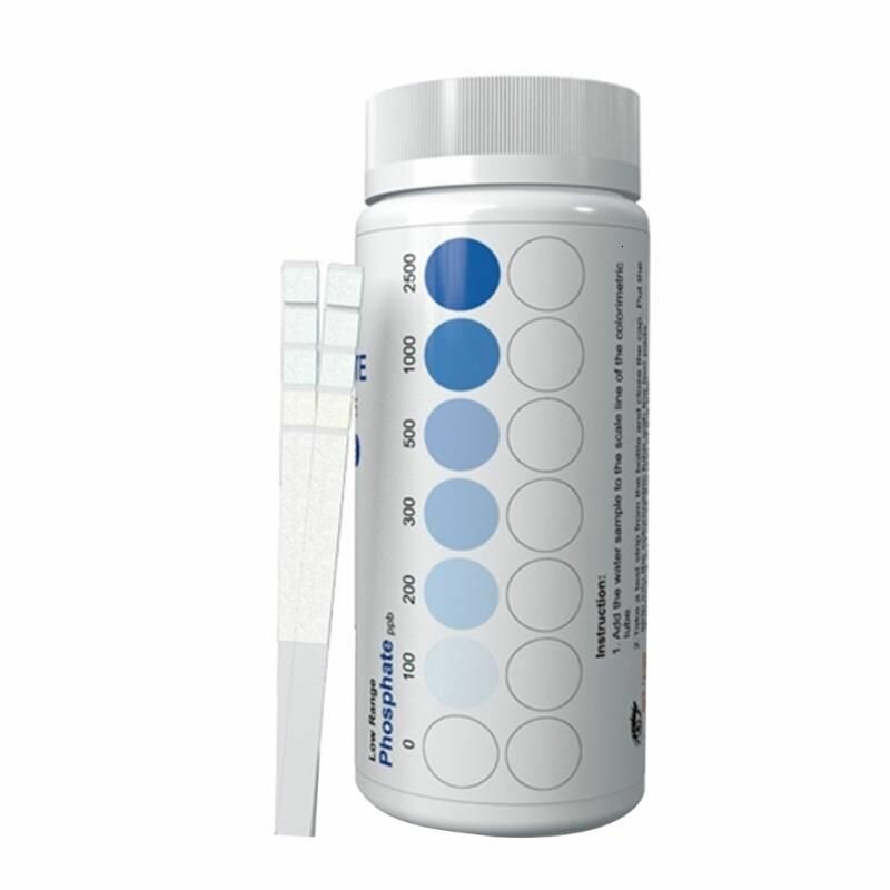 Тест-полоски для воды в аквариуме, 25 штук, для пресной и соленой воды