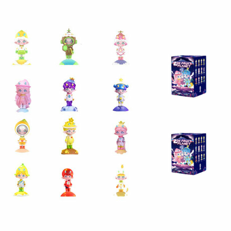 POP MART ZOE Fruit Planet Таинственные боксы, унисекс, Random 2 Blind Box