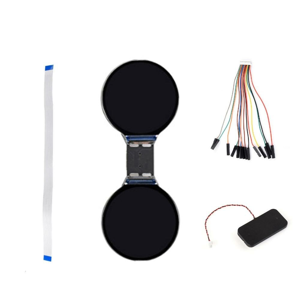 1.28-дюймовый круглый ЖК-дисплей 240x240 с Wi-Fi и Bluetooth, Никакого сенсорного управления