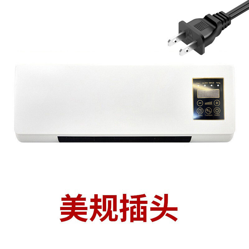 Обогреватель двойного назначения для охлаждения и обогрева, мобильный настенный кондиционер, вентилятор для ванной, тепловентилятор, бытовой электрический обогреватель