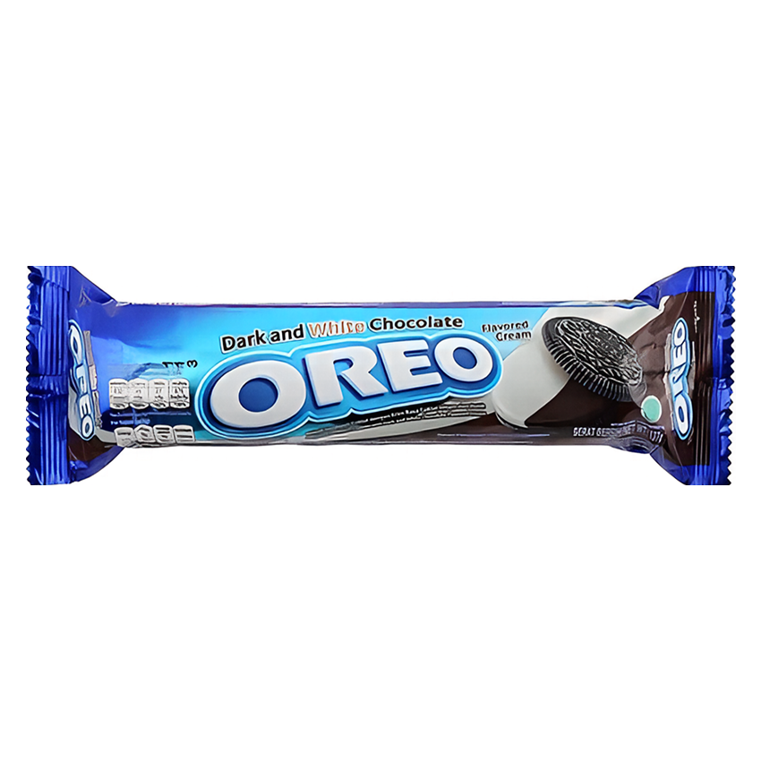 Oreo Dark & White Chocolate горький и белый шоколад 137 гр