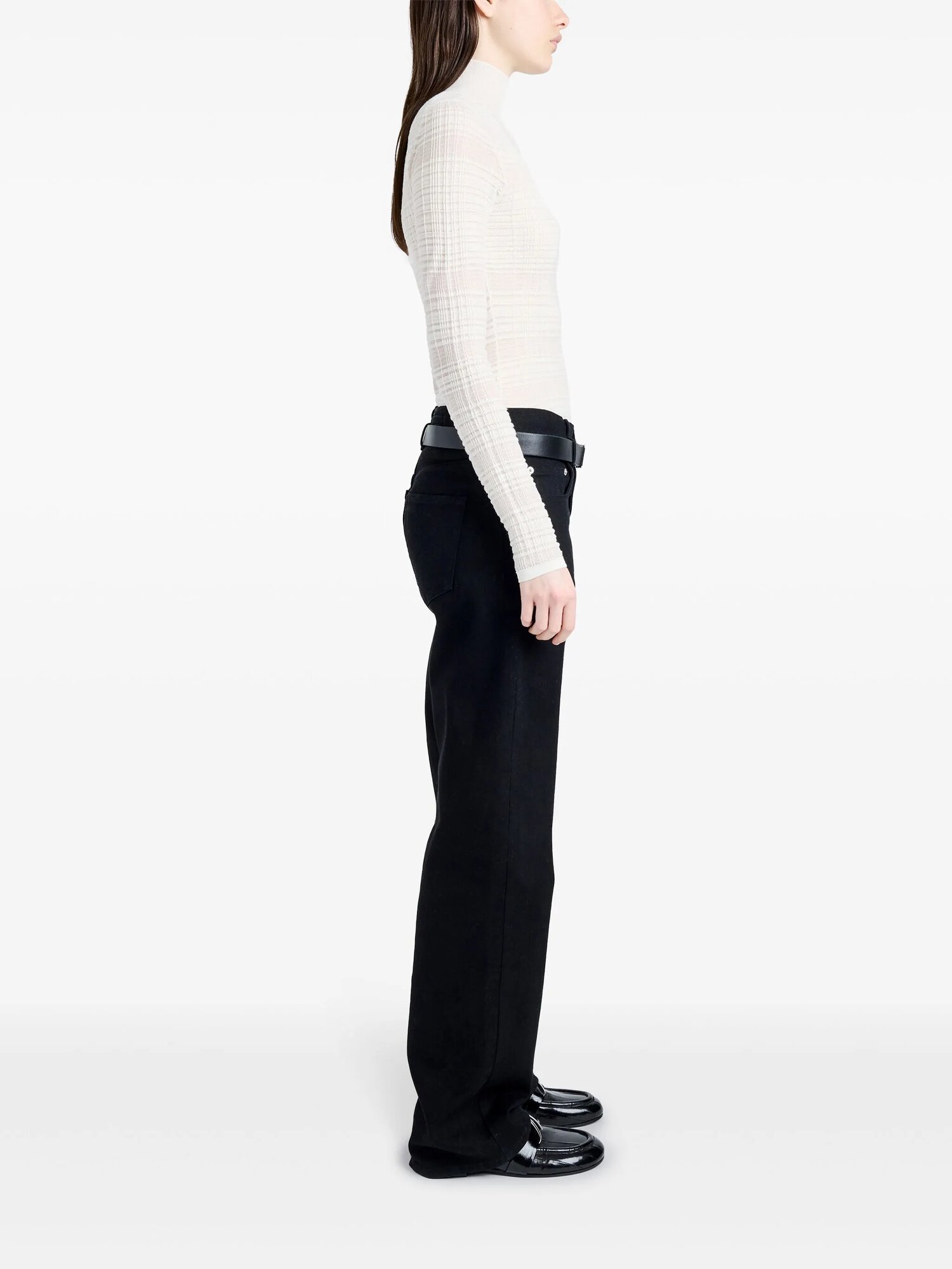 Топ Proenza Schouler White Label Stefanie, размер L, белый — фото 1