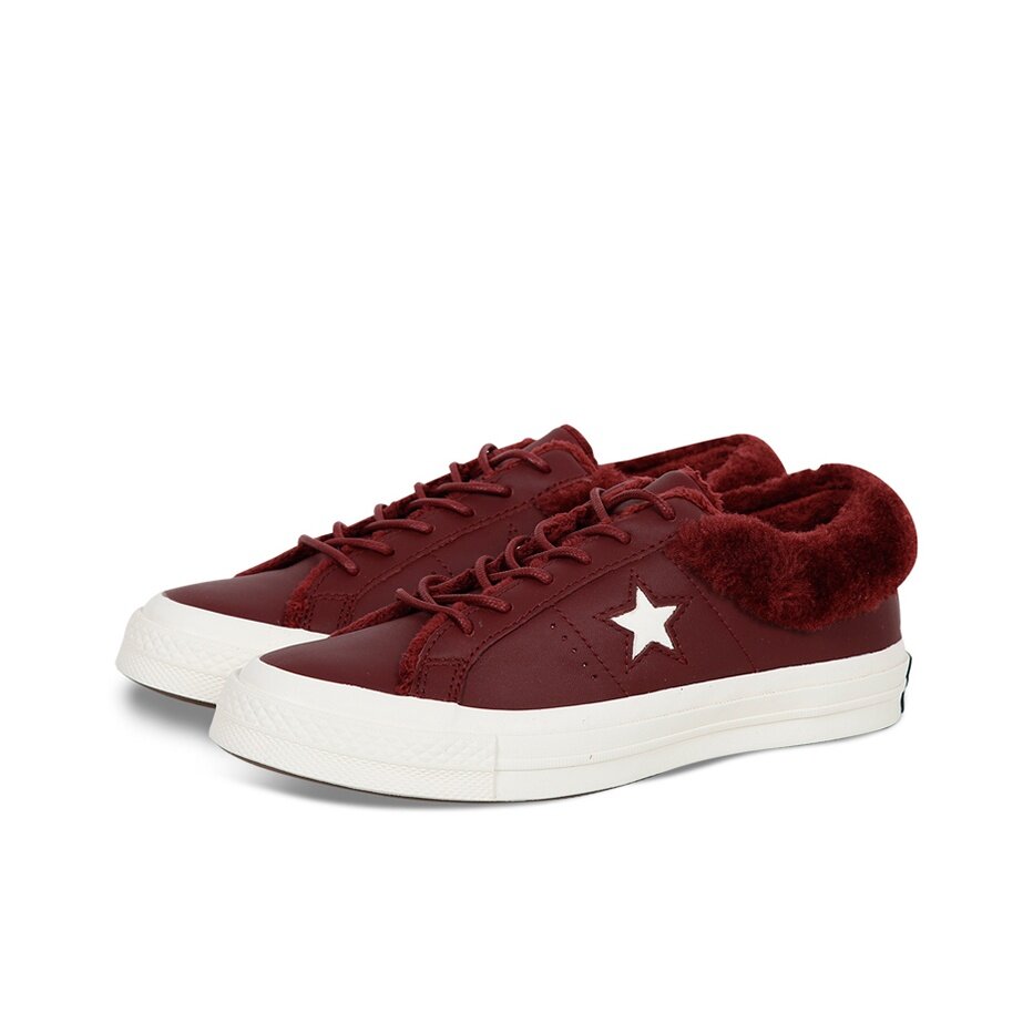 Кроссовки Converse One Star, размер EU 36 стопа (22CM), красный — фото 1