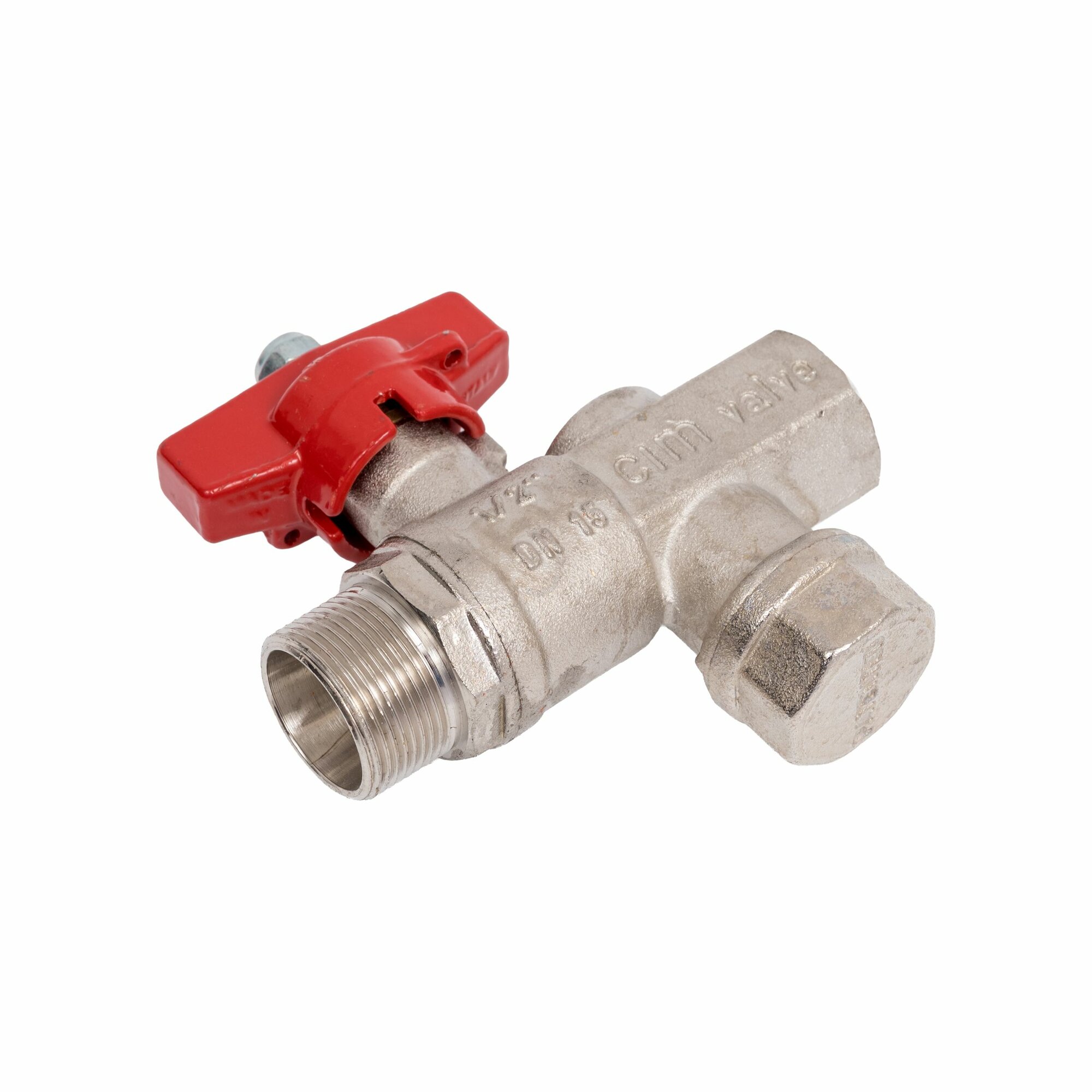 Кран шаровой FAR 1/2 -М24х19 с фильтром FS 3043 12