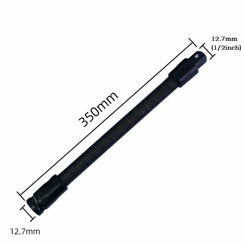 1 шт. 1/2-дюймовый гибкий удлинитель для головки с трещоткой
