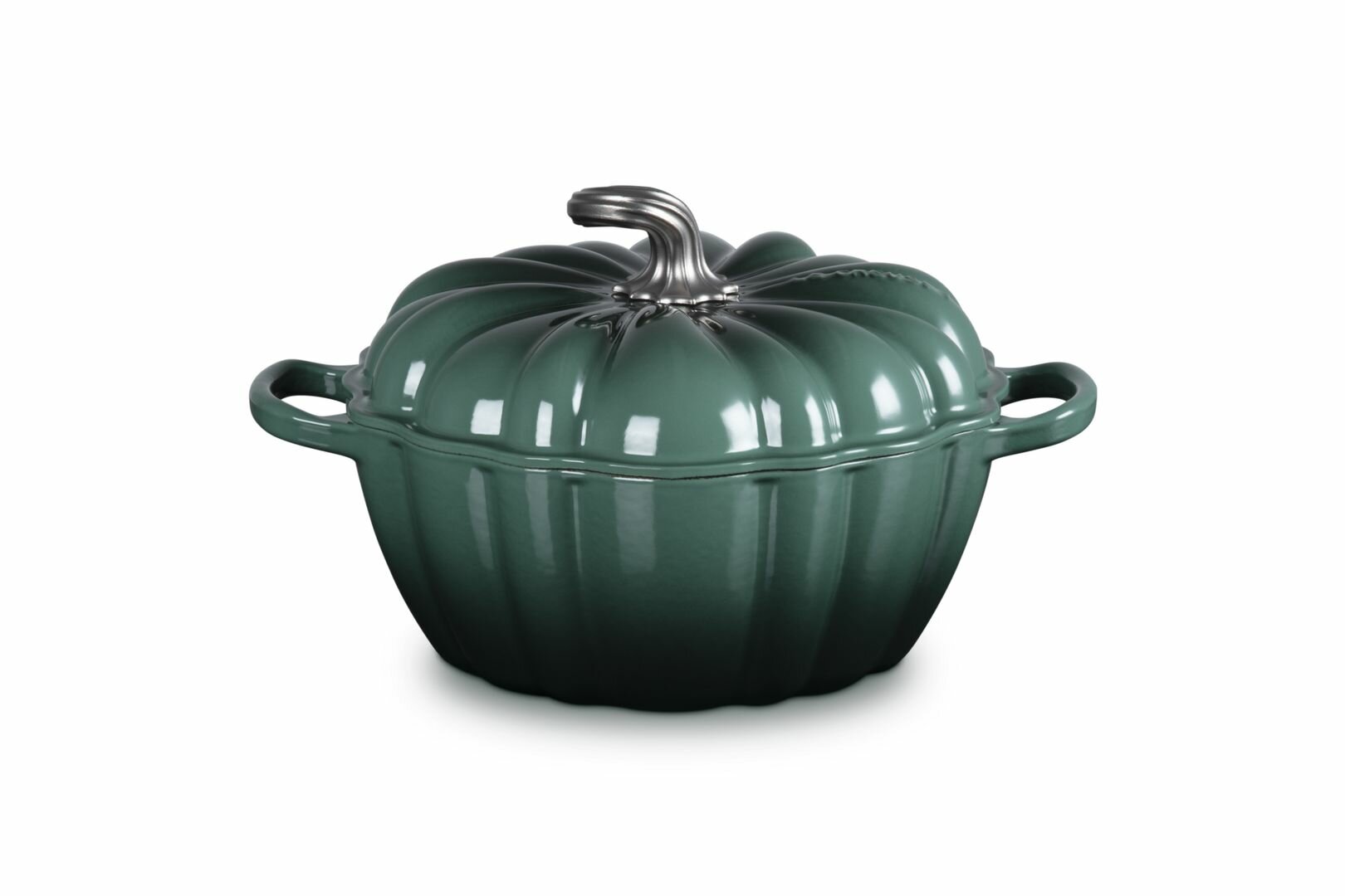 Le Creuset Форма для приготовления блюд Cast Iron Pumpkin Casserole, 24 см (3,7 л) - цвет Artichaut