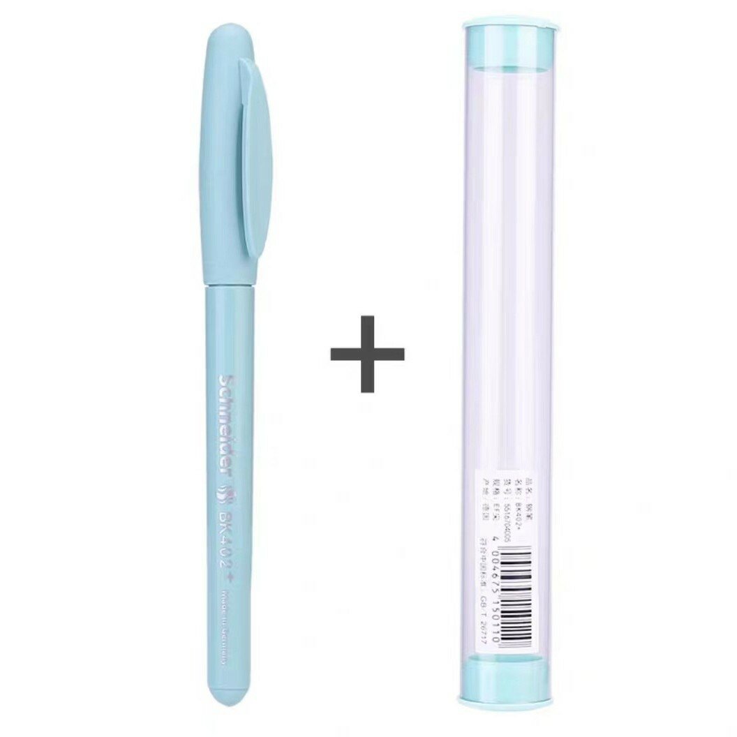 Германия Schneider Schneider BK402+ макарун цветной корпус EF перо перезаправляемый картридж для студенческой перьевой ручки