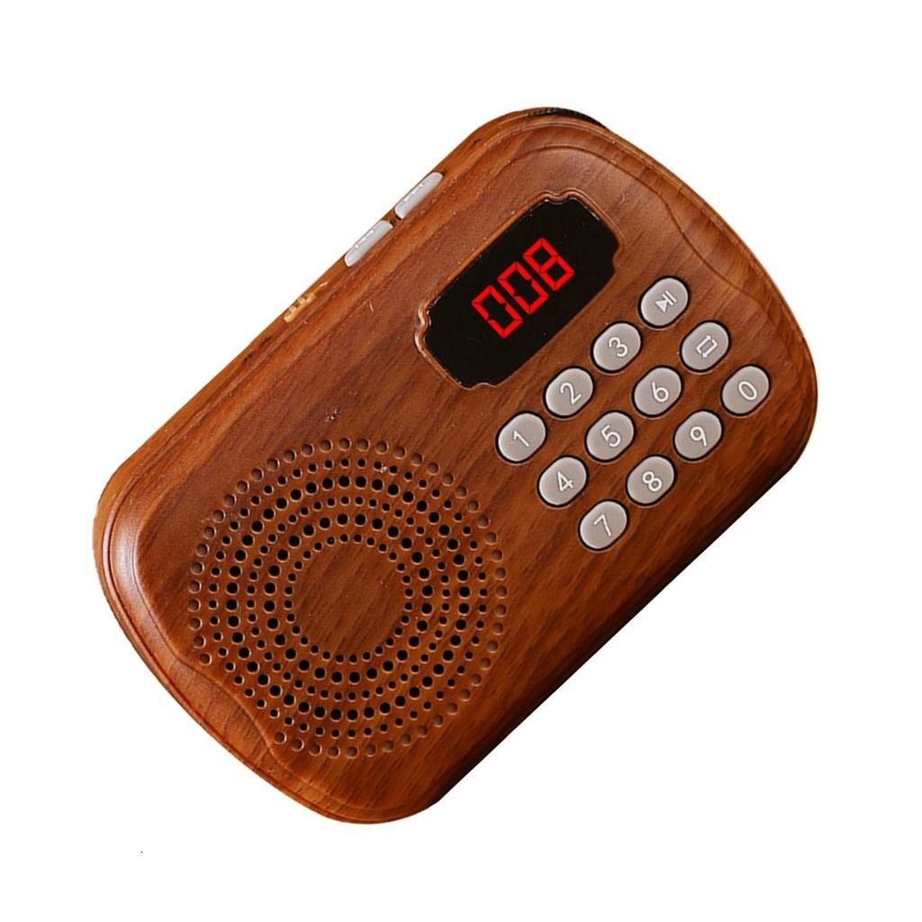 Портативные традиционные музыкальные аппараты для пожилых людей Со встроенными песнями и поддержкой карты памяти Четкое качество звука для длительного использования