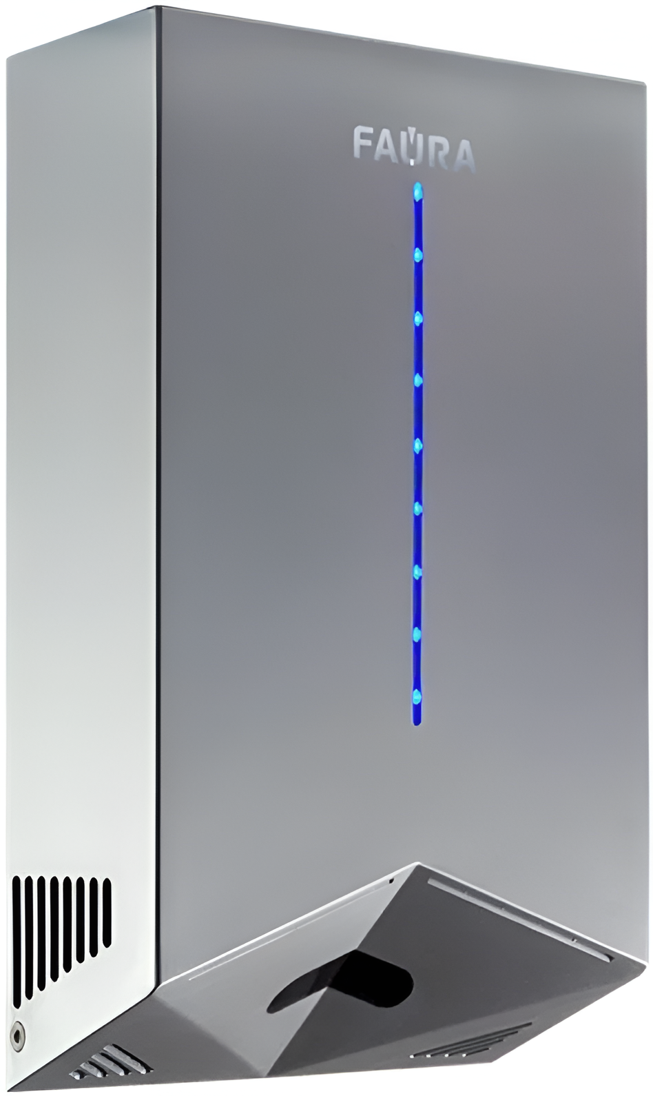 Сушилка для рук FAURA FHD-1200G, автоматическое управление, быстрая сушка, серая