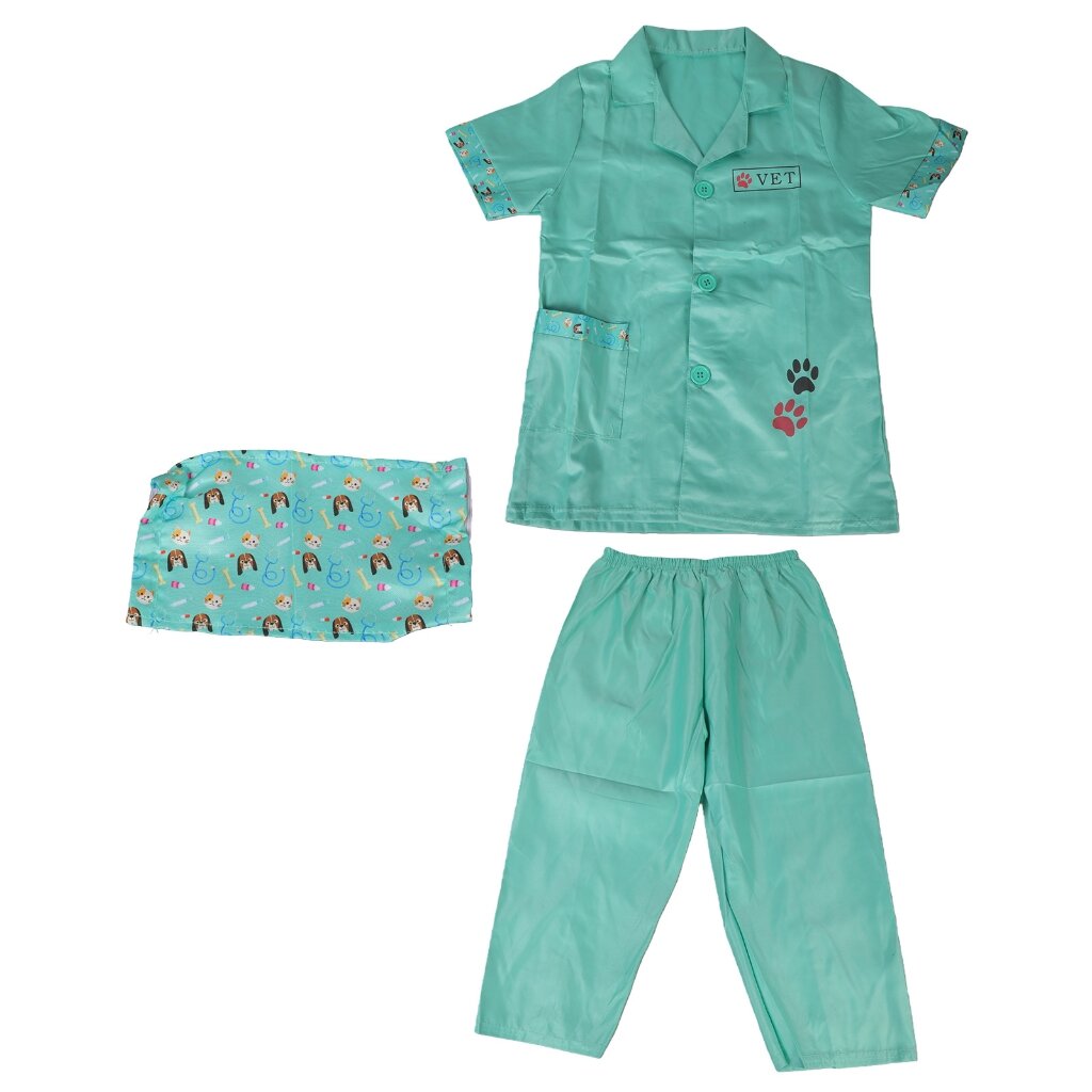 Комплект костюмов для выступления-зеленый