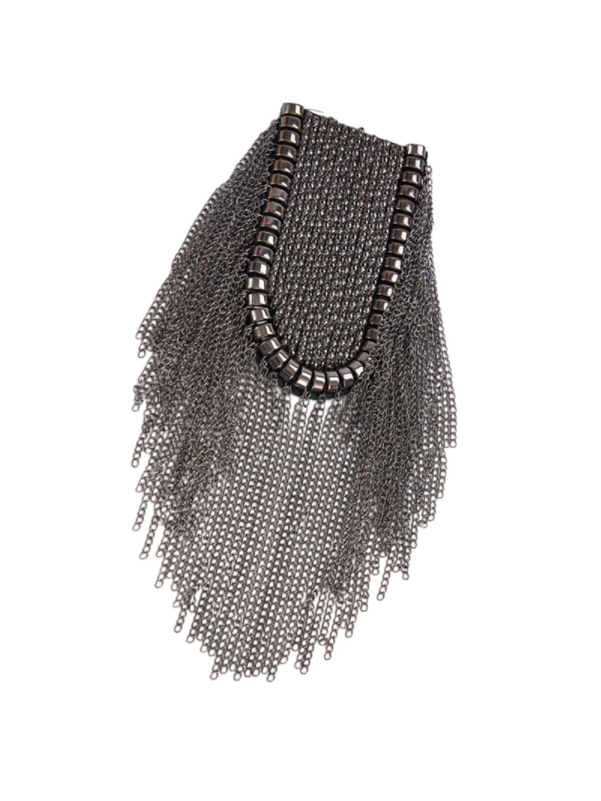 Кисти с цепочками для наплечников, Серый