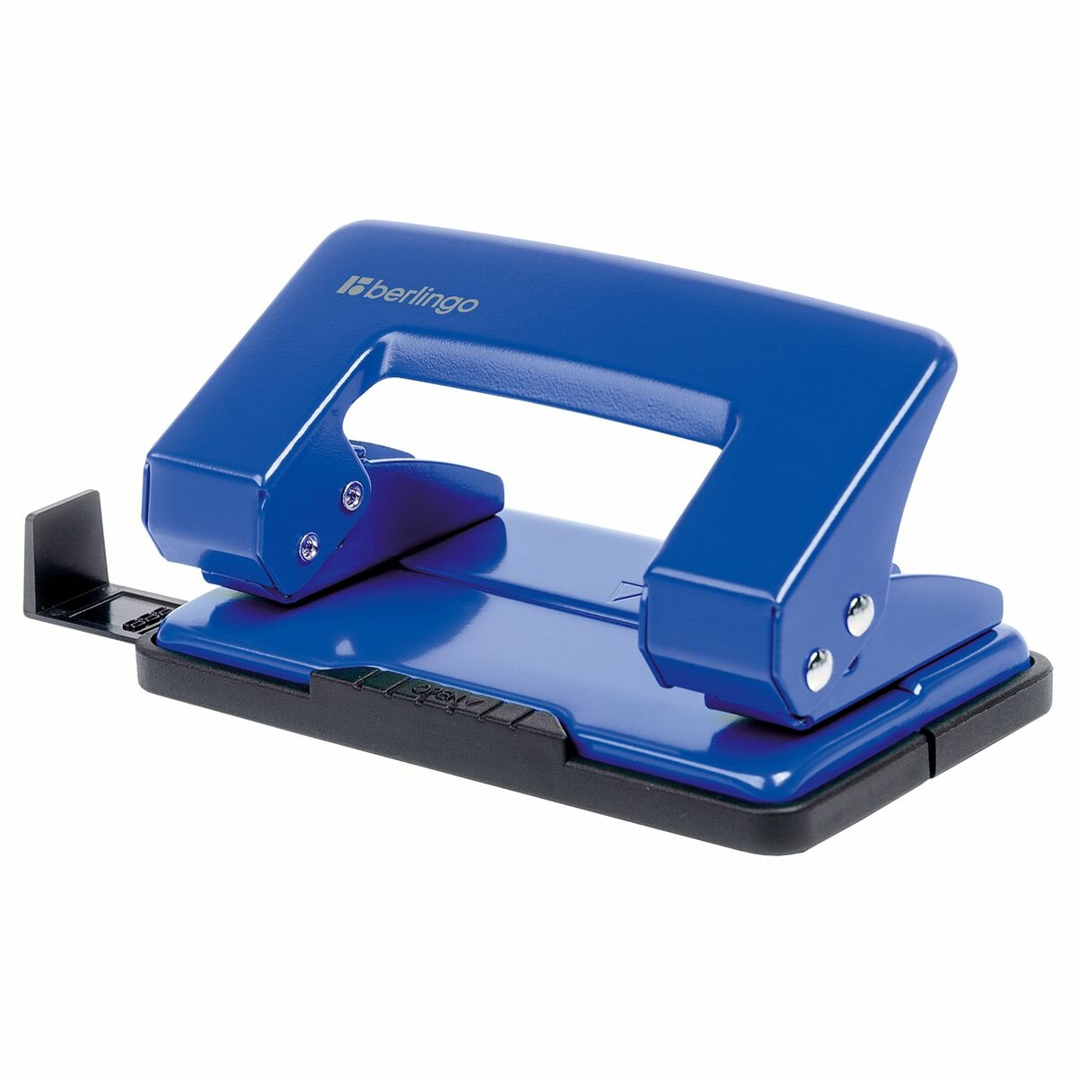 4 шт. Дырокол Berlingo "Universal" 10л, металлический, синий