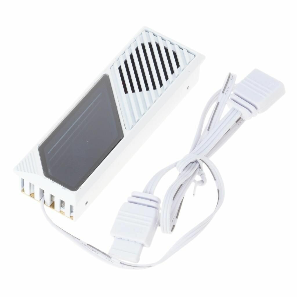 M.2 ARGB охлаждение для SSD 2280, Белый