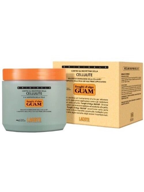 Guam Маска антицеллюлитная разогревающая с микрокристаллами Турмалина FIR Aumento Della Mi