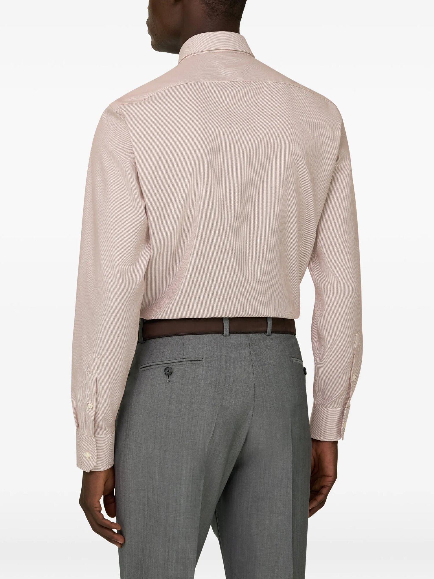Рубашка Boggi Milano Striped windsor-collar shirt, размер XS — фото 1
