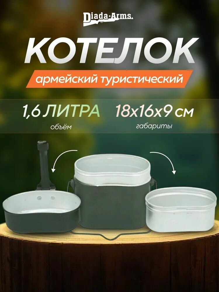 Котелок армейский