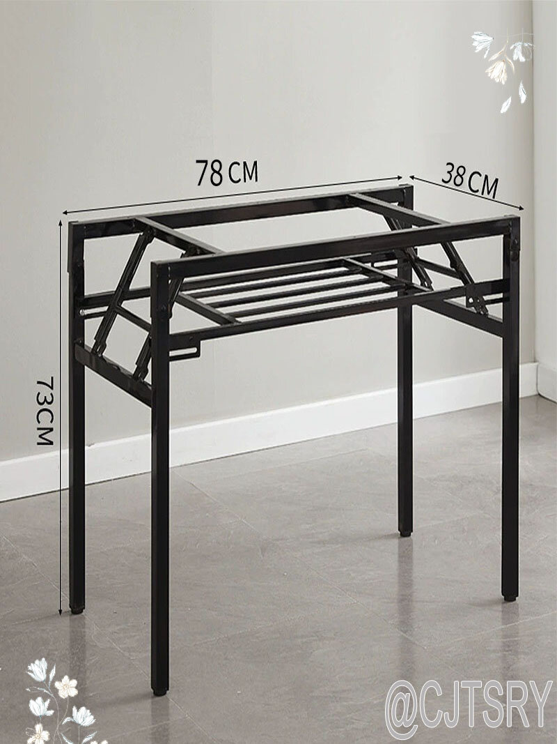 Складной двухуровневый стол-стойка, 78x38x73см