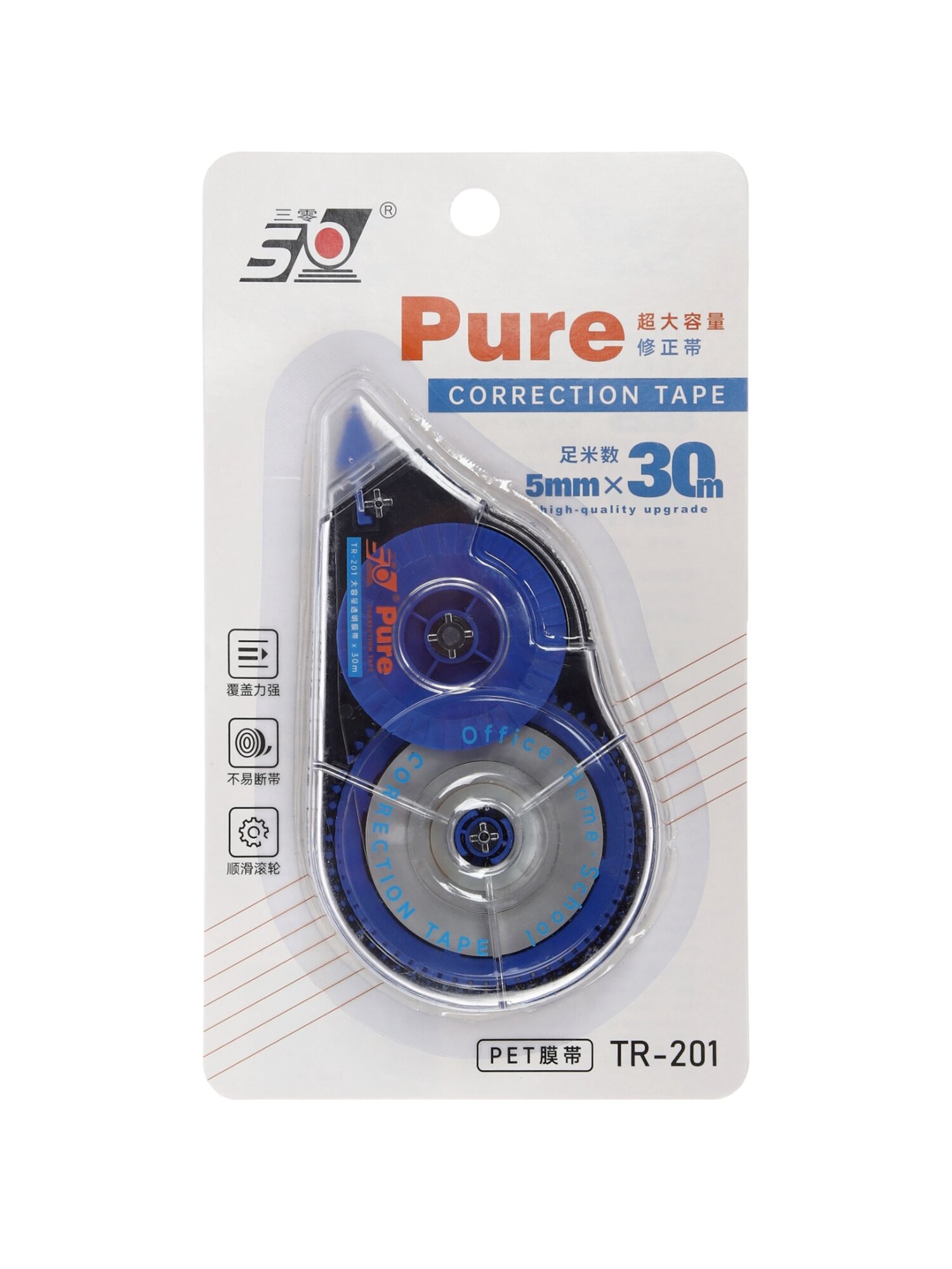 Корректор-лента 30м*5мм на блистере микс