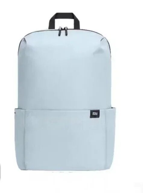 Оригинальный красочный маленький рюкзак XIAOMI, сумка для ноутбука, мужская и женская сумка на плечо, уличная водонепроницаемая студенческая портативная спортивная сумка 20L, Light green