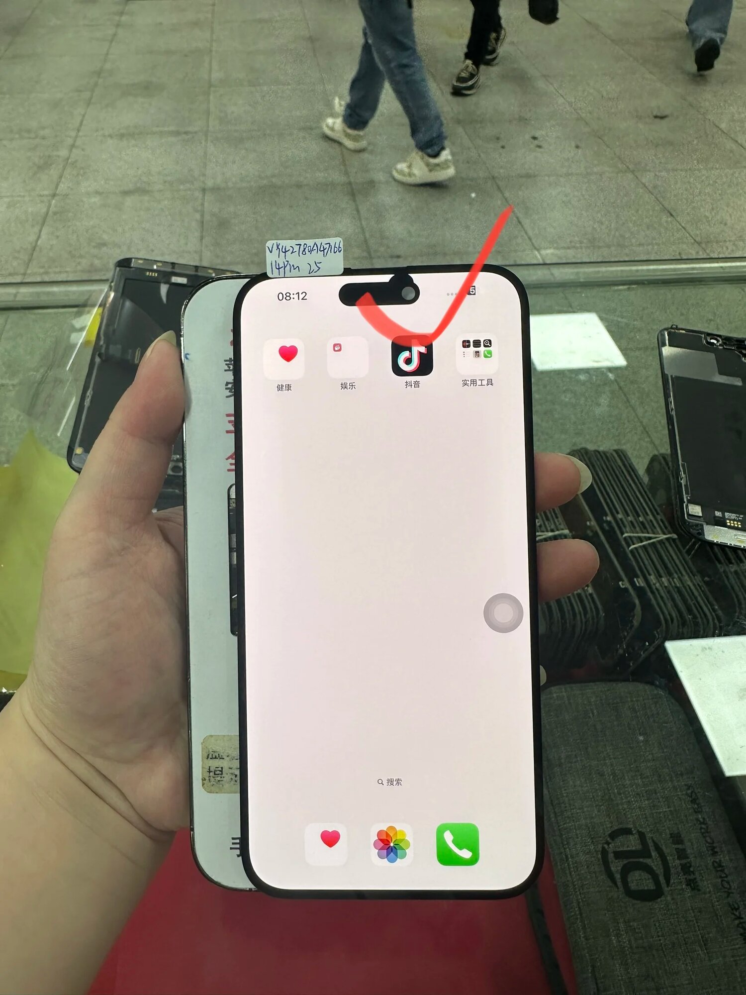 Дефект 6,7-дюймового ЖК-дисплея для iPhone 14 Pro Max, ЖК-дисплей с цифровым преобразователем сенсорного экрана в сборе для iPhone 14 Pro Max A2894 A2651 A2893, дисплей 14 ProMax 25