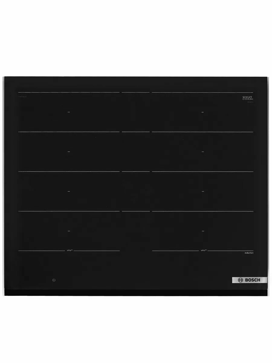 Встраиваемая варочная поверхность BOSCH PXY675DC1E черный, 13.2 кВт, 4 конфорки