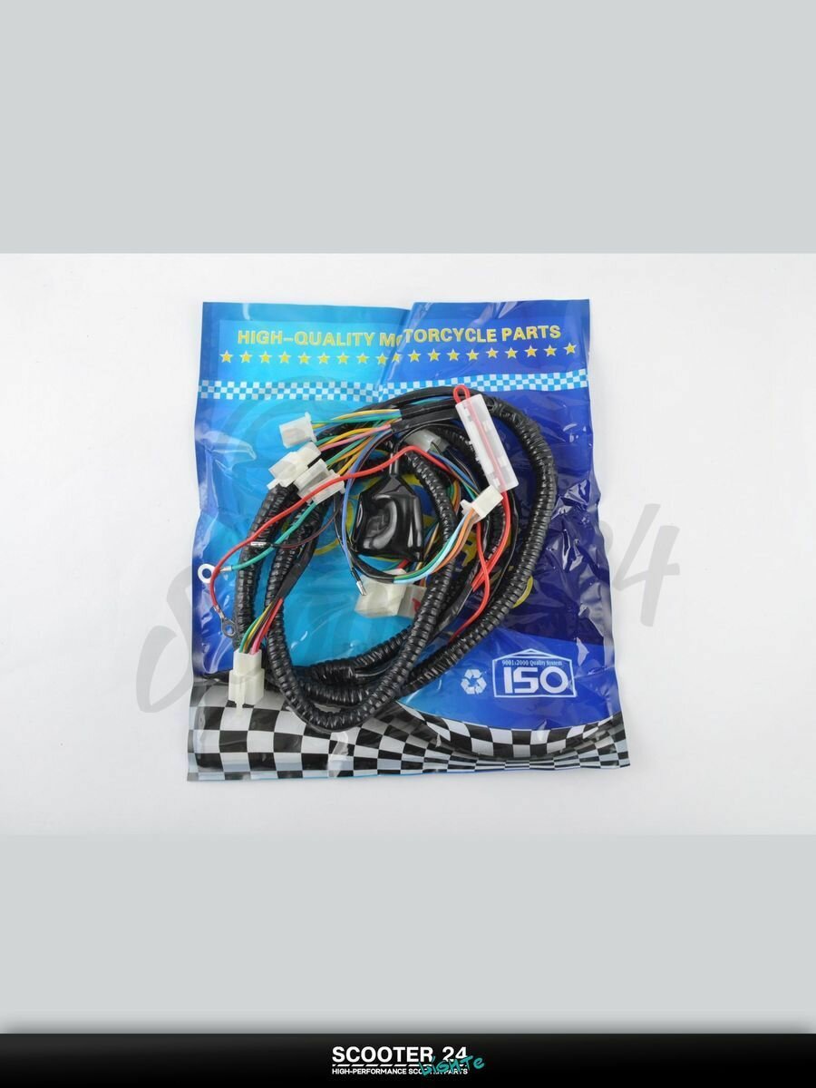 Проводка на скутер, мотоцикл и мопед Honda WH 125 кубов / Хонда "KOMATCU"