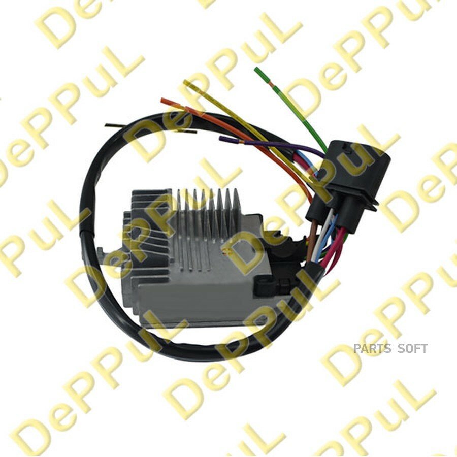 Блок управления вентилятором AUDI A6 (04-11), ALLROAD QUATTRO (06-12) от официального дистрибьютора, DEPPUL, артикул DERZ0061