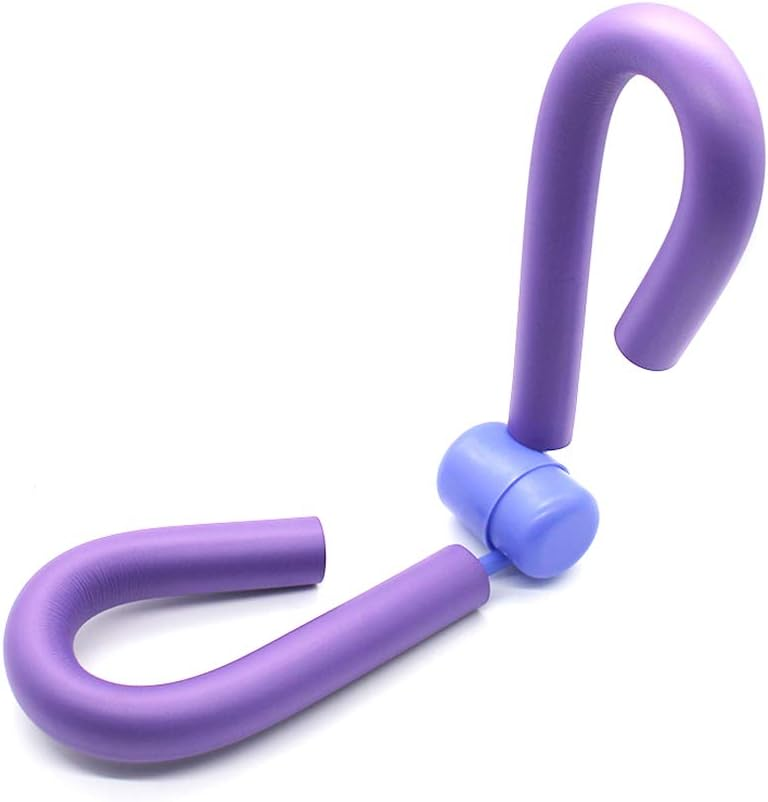 Тренажер для ног Thigh Master для тренировки мышц ног, бедер, рук, груди и талии, цвет: синий, фиолетовый, серый, красный, материал: ПВХ, пенопласт, металл, количество: 1 шт.