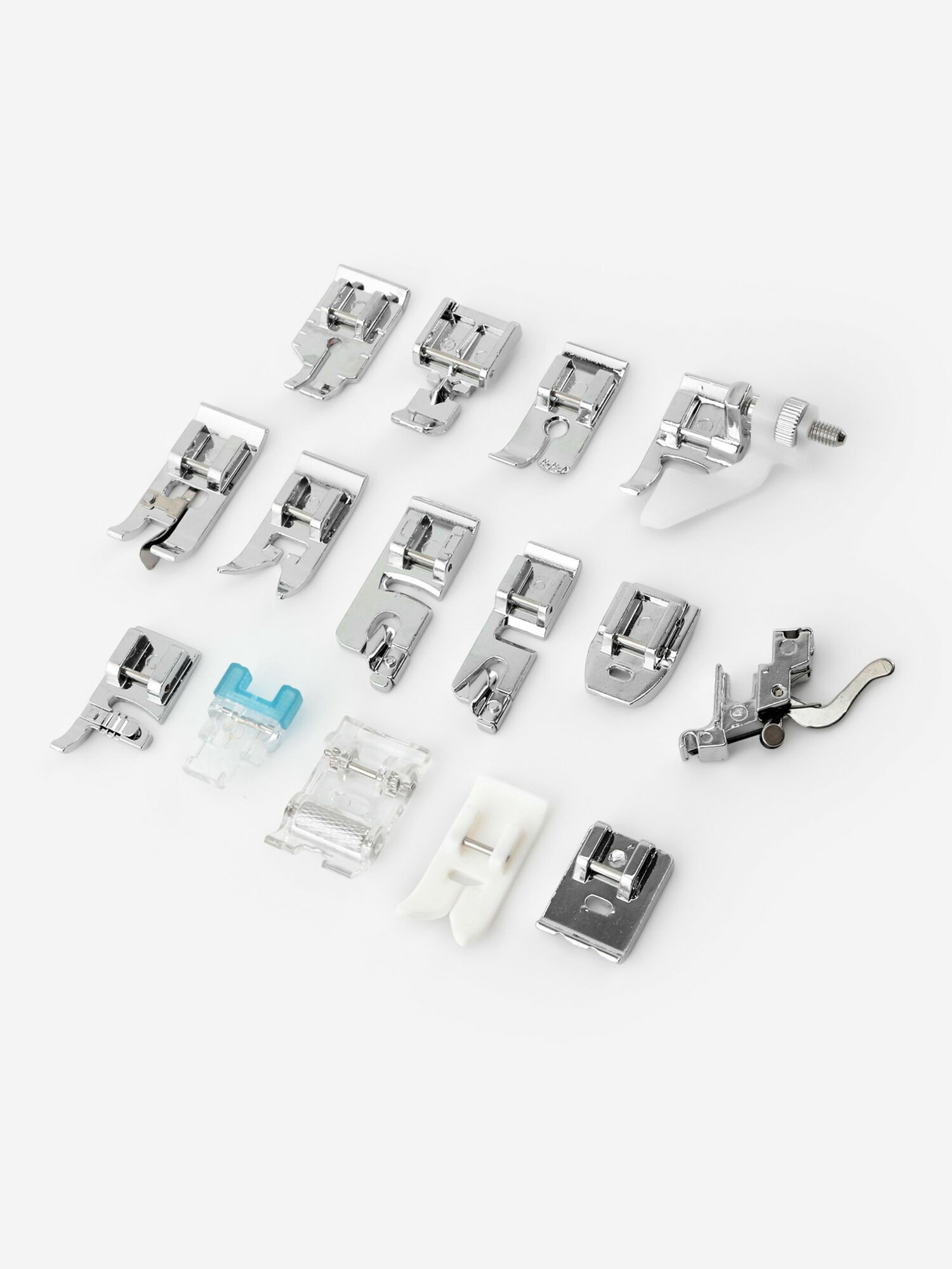 Набор лапок для швейной машины, 15 шт, вид: лапки для бытовых машин