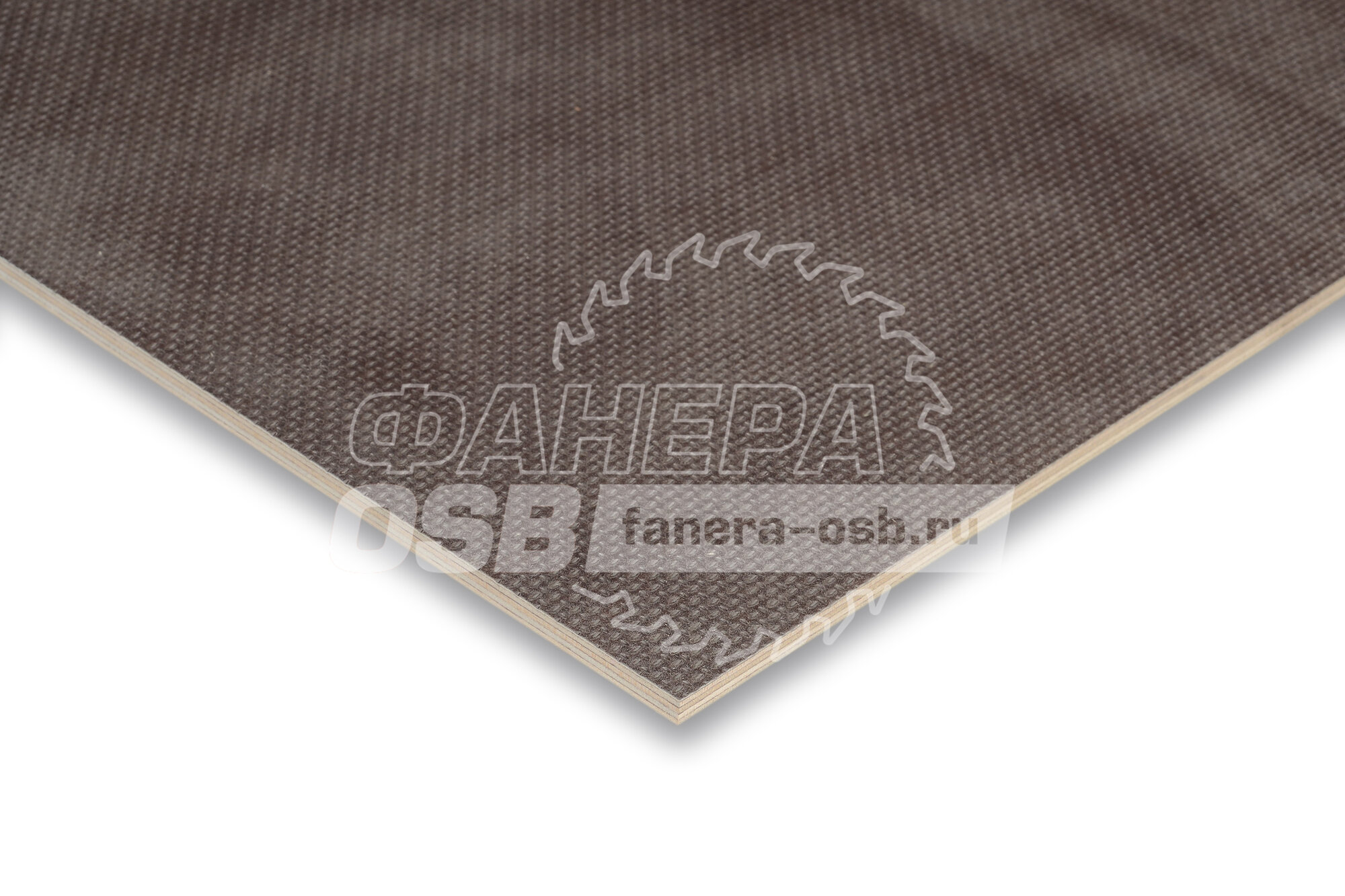 Фанера ламинированная 6мм 2440х1220мм сорт 1/1 сетка (антискользящее покрытие)