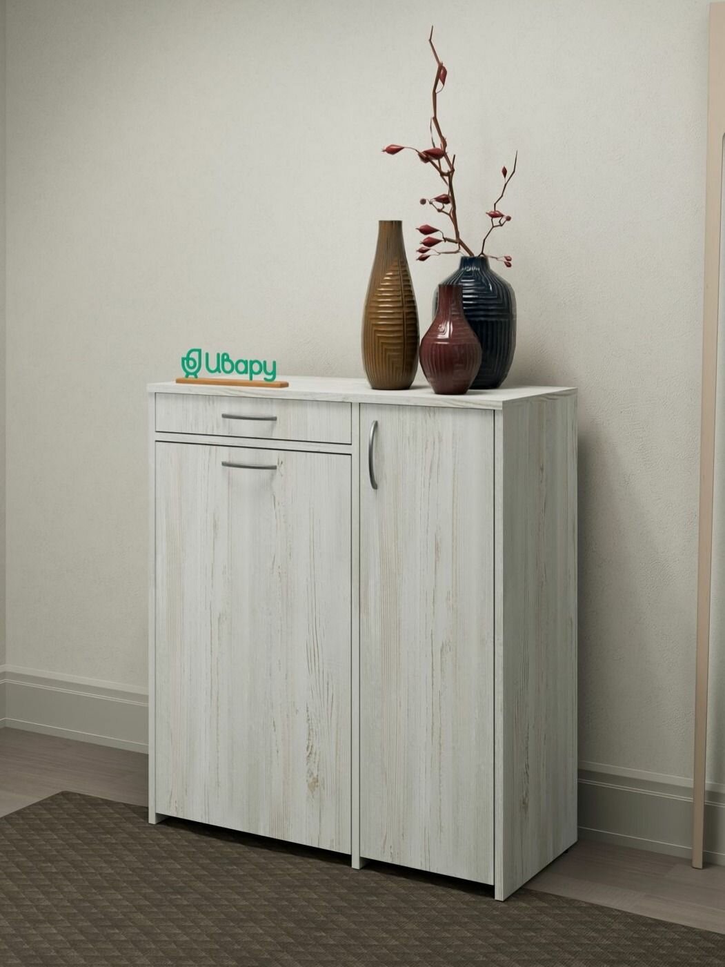 Обувница в прихожую, шкаф, комплект, Ивару, Ольга Милк 53