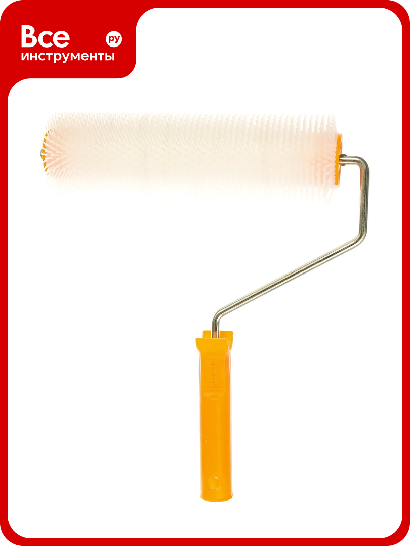 Игольчатый пластмассовый валик 75x250мм STAYER 03951-25