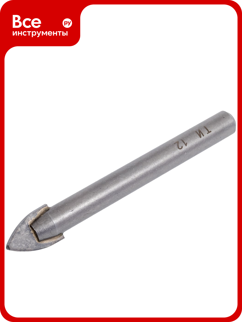 Сверло по стеклу и керамике 12 мм TOOLAS 00002986