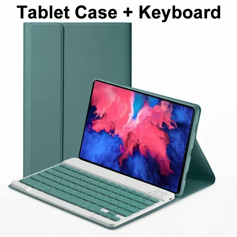 Чехол для Lenovo Tab P11/Plus 11 дюймов, для Xiaoxin Pad 11 2020 TB-J606F/L Pad Plus 2021 TB-J616F/L/J607F/L Съемный защитный чехол с русской клавиатурой.